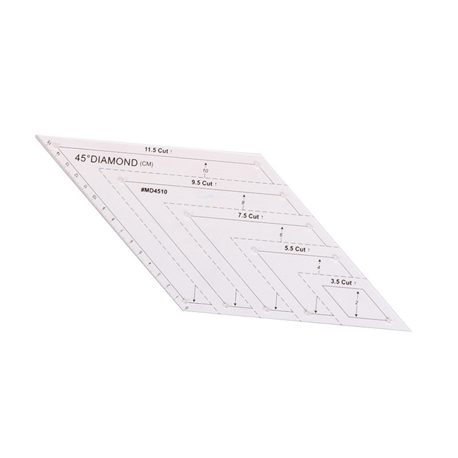 FNGZ Lignment Ruler Clearance Quilting Templates Sewing Machine ...