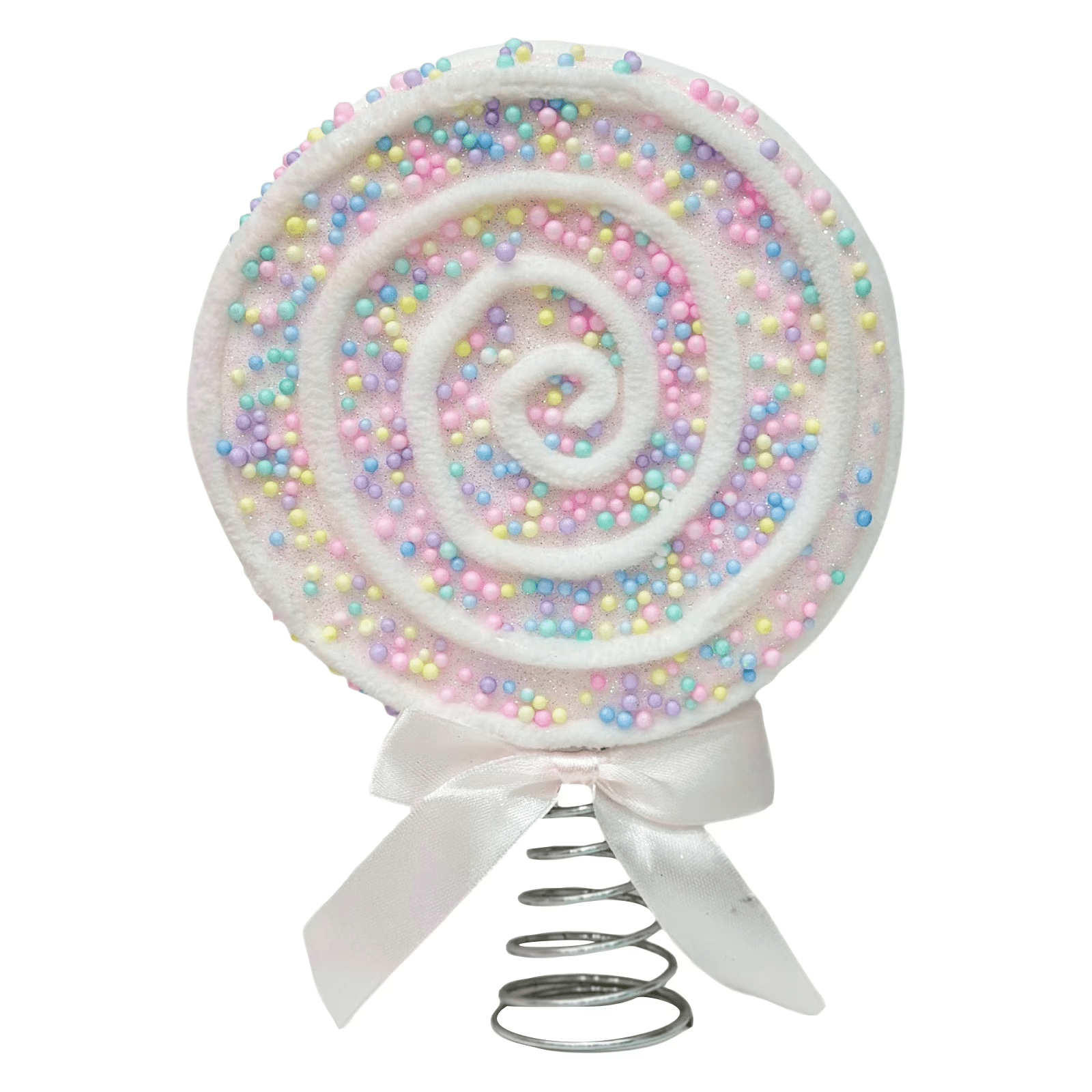 FNGZ Party Balloon, Christmas Candy Tree Topper 7.9 Inch Peppermint ...