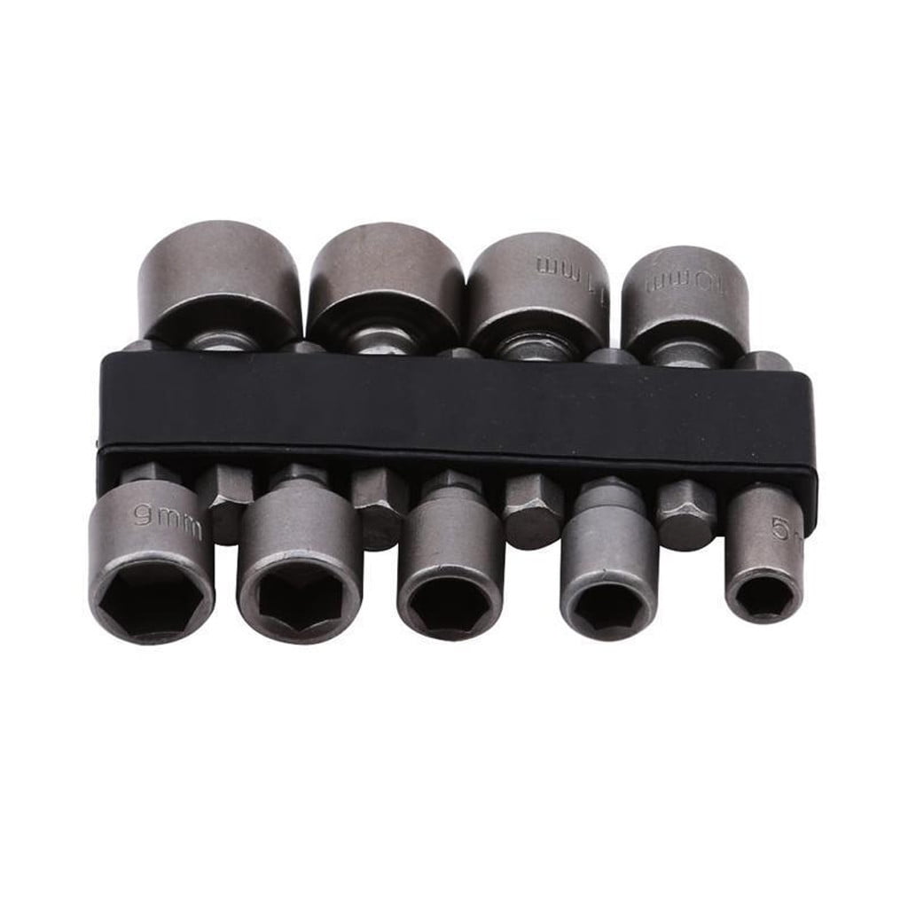 FNGZ Socket Wrench Clearance Shank Set Hex Driver Socket Power 1/4 ...