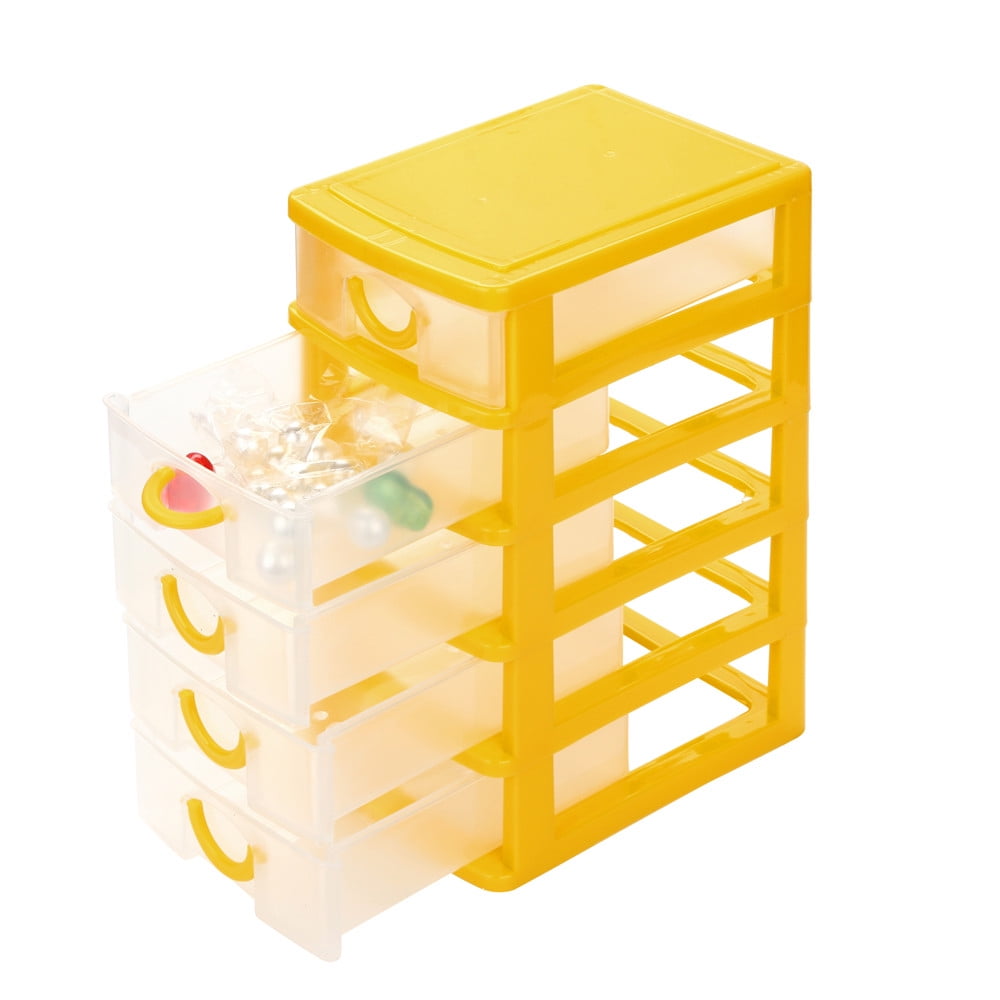 FNGZ Storage Bin,Storage Containers,Durable Plastic Mini Desktop Drawer ...