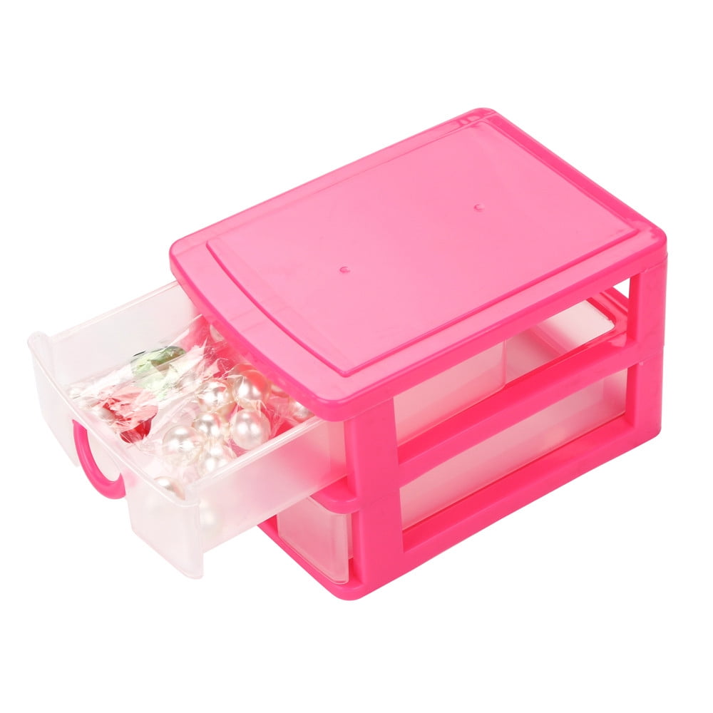 FNGZ Storage Bin,Storage Containers,Durable Plastic Mini Desktop Drawer ...