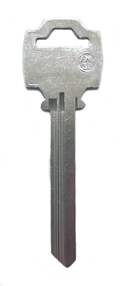 FNL-3D Key blank Replacement for Fanal Gate Lock (Long) (10-Pack ...