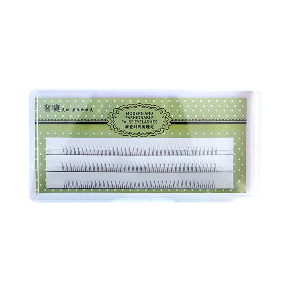 FNNMNNR Boc False Eyelash Fishtail Style Reusable Good Adhesion ...