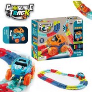 Magic Tracks Mega Set with 18ft Racetrack with 2 Race Cars As Seen on ...