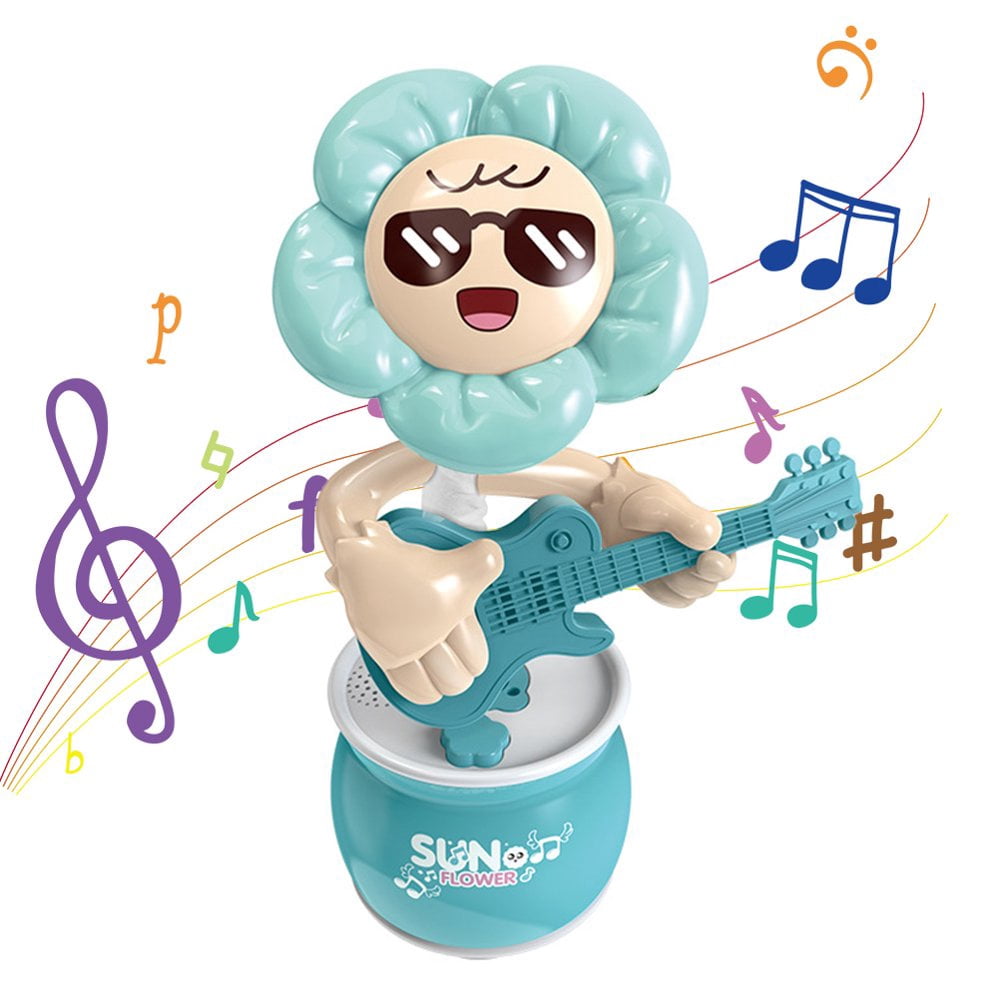 FNNMNNR Dancing Sunflowers Baby Toys Electric Singing Talking Repeat ...