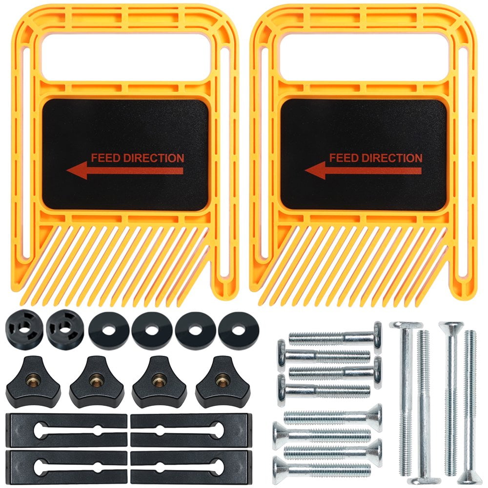 FNNMNNR Feather Loc Board Woodworking Feather Loc Board Set Miter Gauge ...