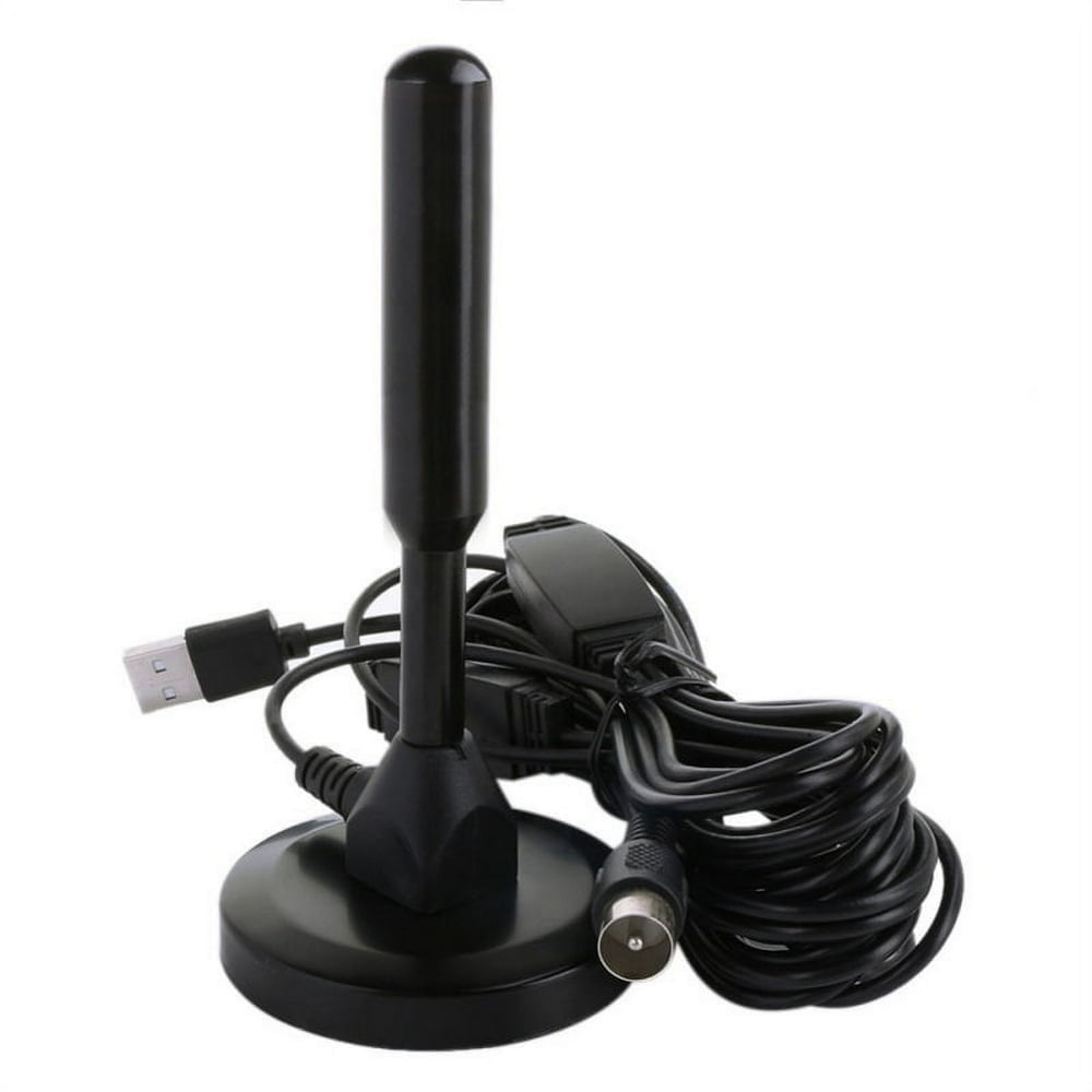 FNNMNNR Indoor USB Antenna TV Digital HD 200 Mile Range Skywire TV ...