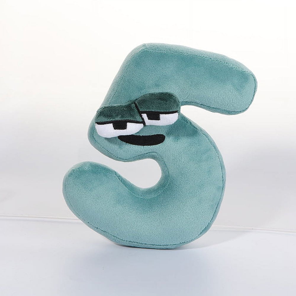 FNNMNNR Number Plush Lore Toys，Alphabet Plush Lore Animal Toys Fun ...