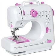 Michley Portable 16-Stitch Sewing Machine with Accessory Compartment ...