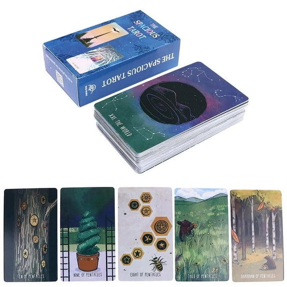 FNNMNNR The Spacious Tarot Card Prophecy Divination Deck Party ...