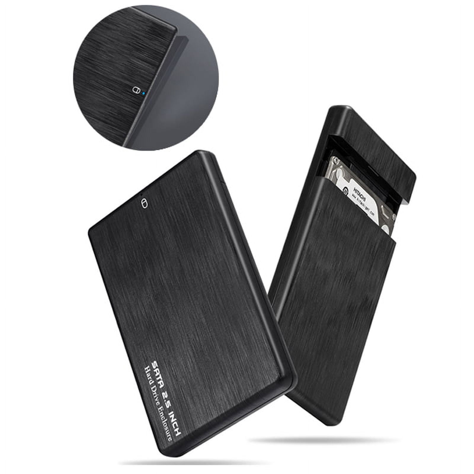 FNNMNNR USB 3.0 Enclosure 2.5" Portable External Backup Hard Drive Case ...