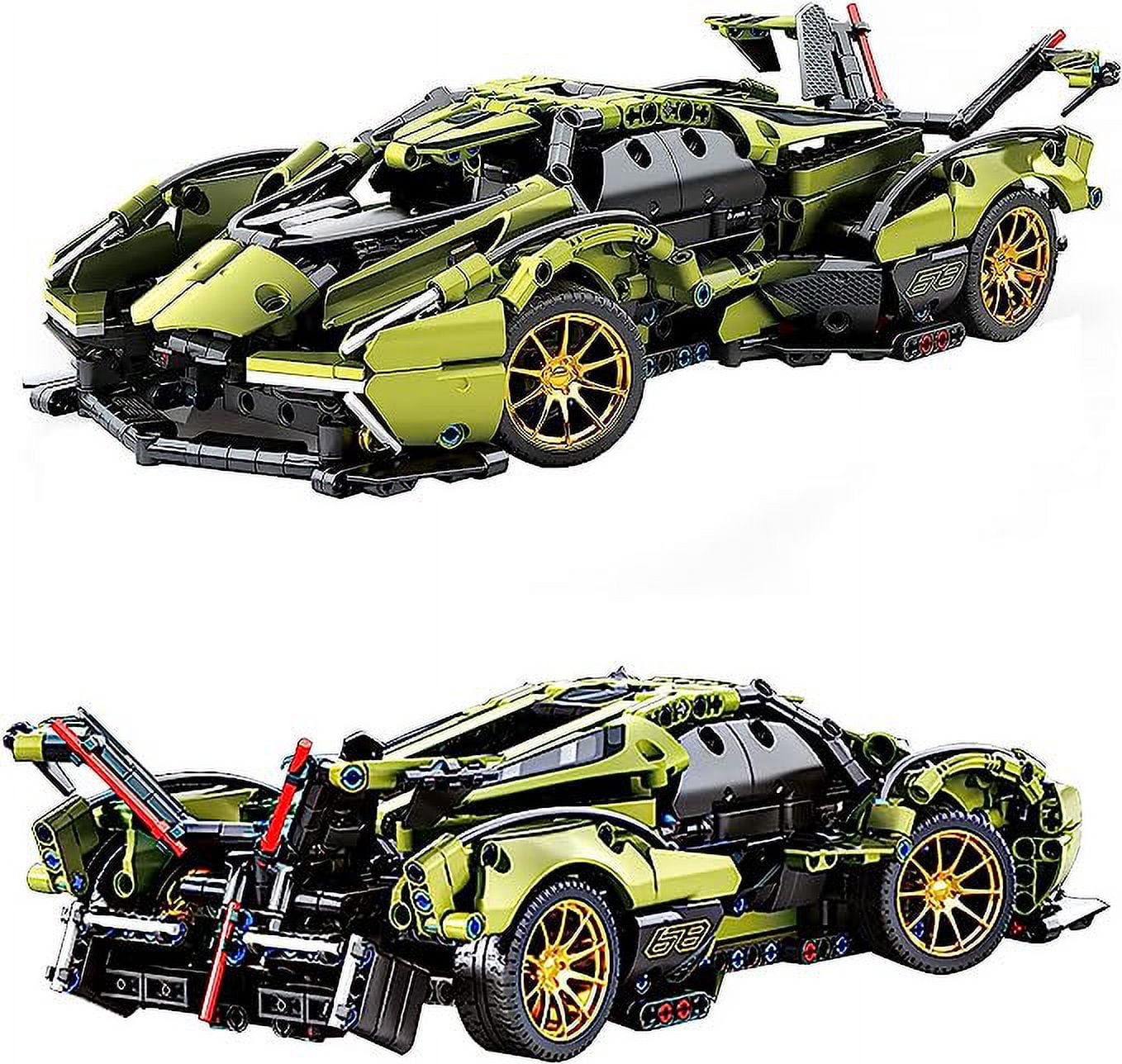 FNNMNNR V12-GT Super Sports car Building Blocks Kit 1 14 Scale MOC ...