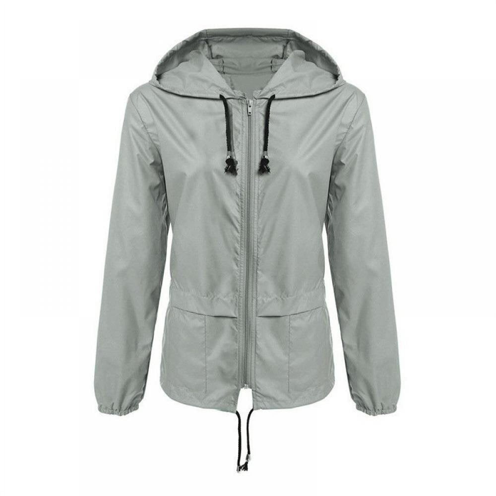 FNNMNNR Women Spring Jacket Fashion Waterproof Jacket Insulated Coat ...