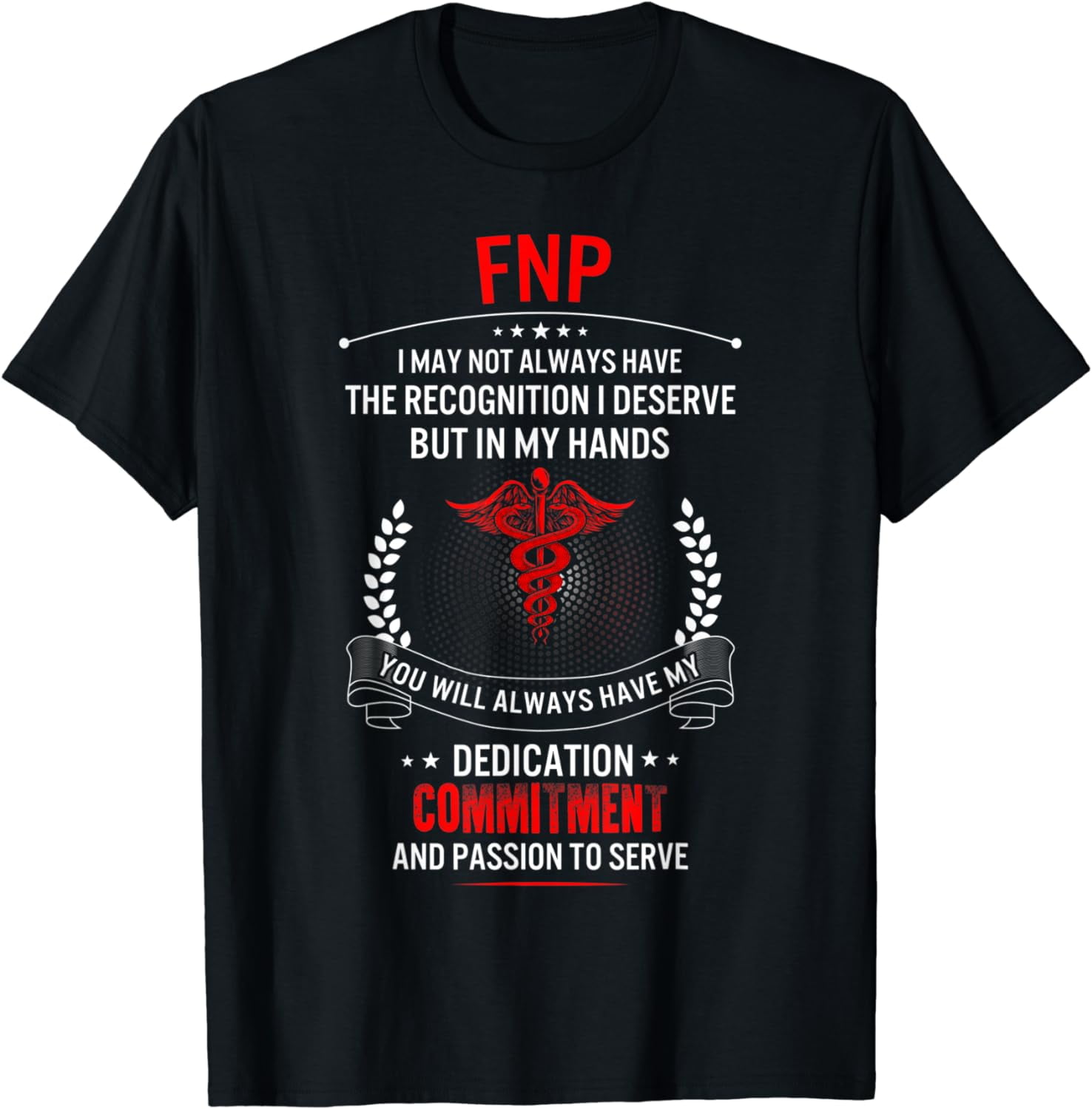 FNP Nurse Week My Hands Have Passion T-Shirt - Walmart.com