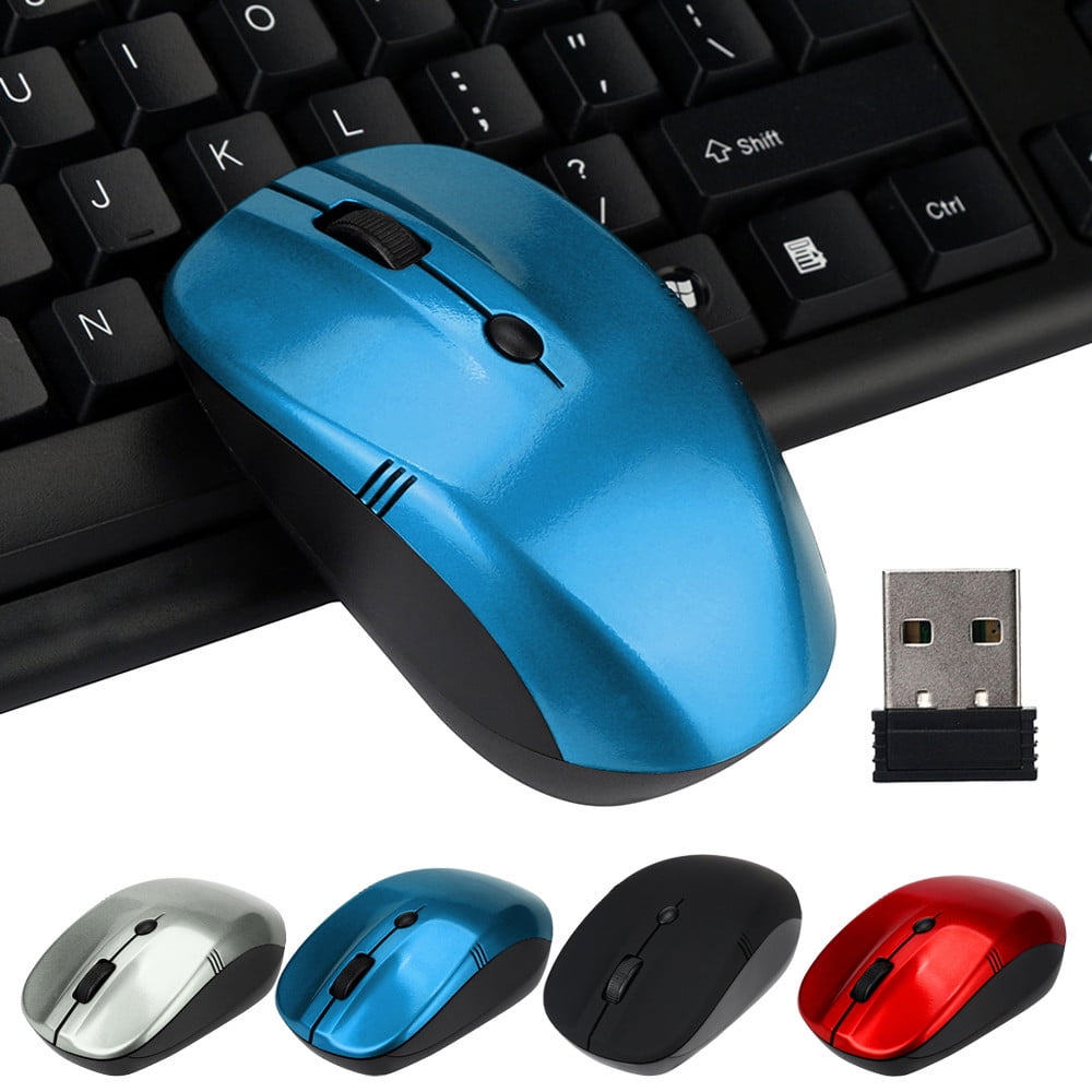 FNYOXU 2.4GHz 3200DPI Mice Optical Mouse USB Receiver PC Computer ...
