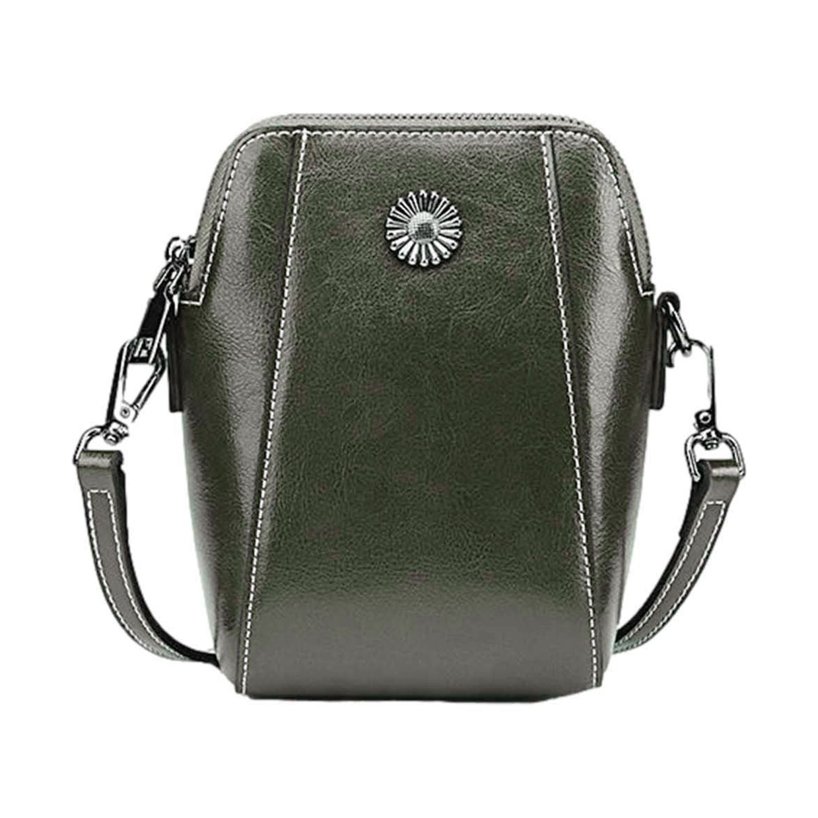 FNYOXU All-match Vertical Cellphone Bag Retro Crossbody Small Bag with ...