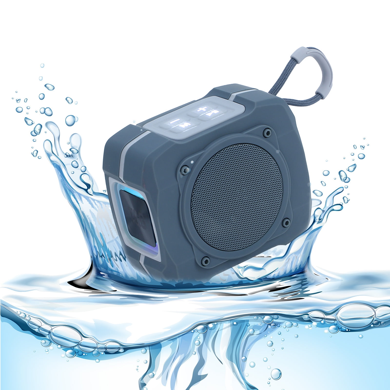 FNYOXU Bluetooth Speaker Can Make Calls Portable Light Bar Wireless Can ...