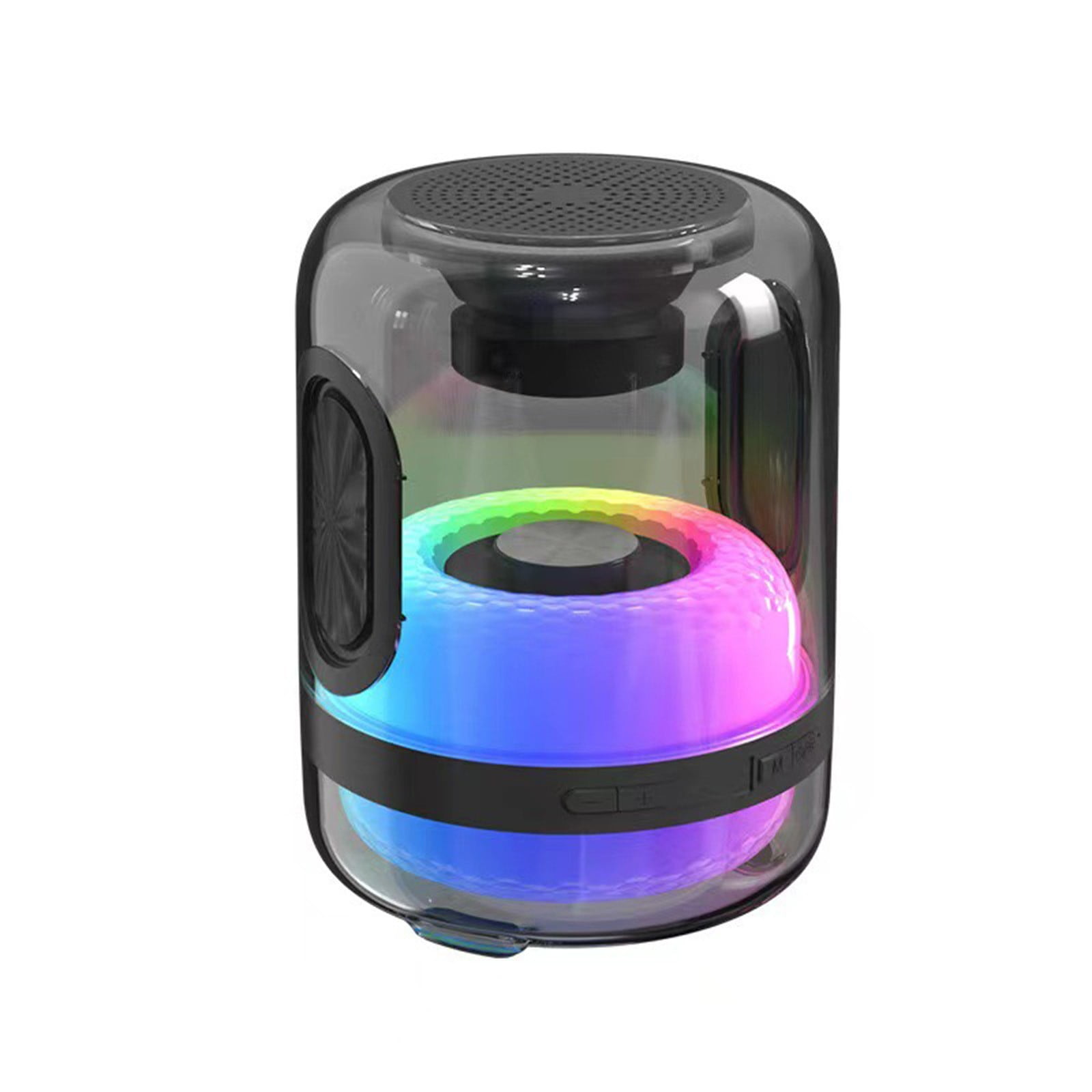 FNYOXU Bluetooth Speaker Intelligent Voice Full Screen LED Color Lights ...
