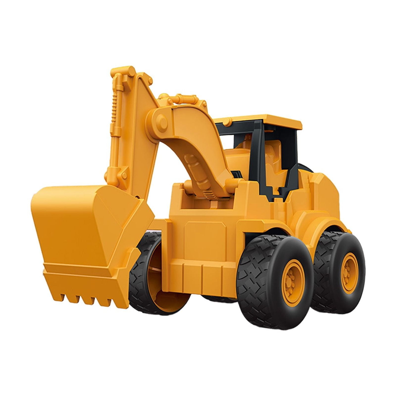 FNYOXU Construction Toys, Friction Powered Excavator Loader Truck ...
