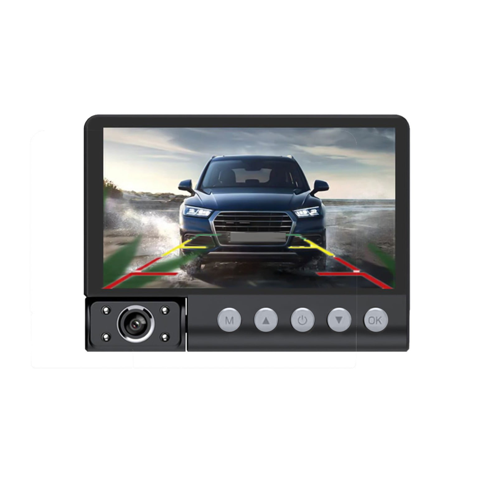 FNYOXU Dash Cam Dash Cam 1080P FHD DVR Car Driving Recorder 4.0Inch IPS ...