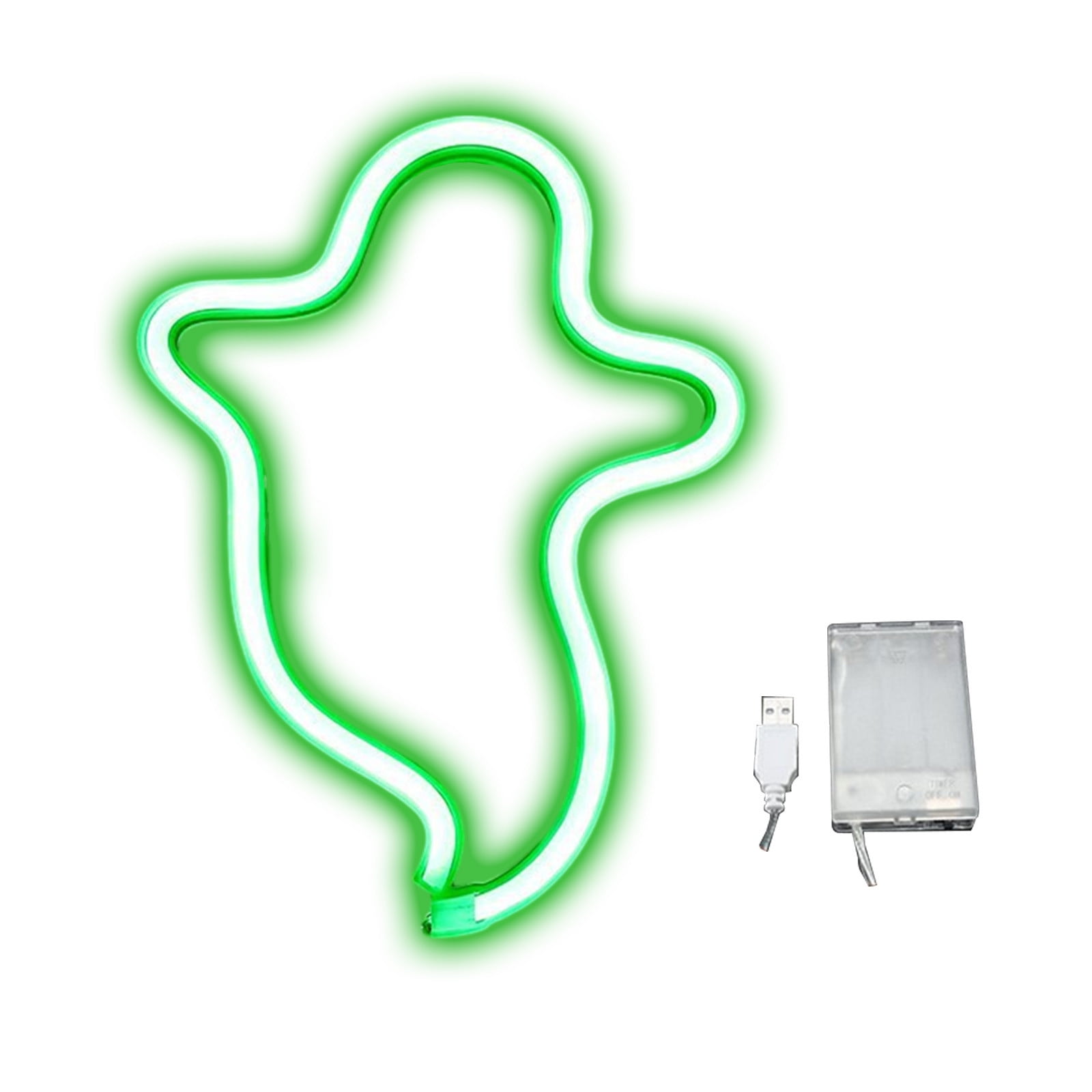 FNYOXU Decorative Lamp,LED Halloween Specter Neon Shape Lights ...