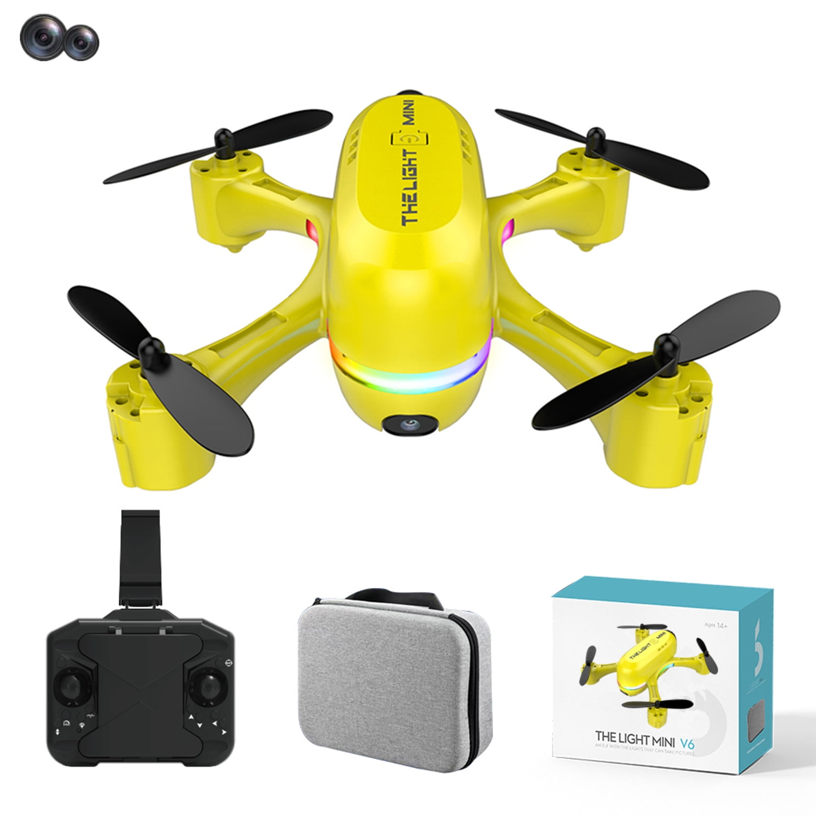 FNYOXU Drone with Camera RC Quadcopters & Multirotors Drone with 1080P ...