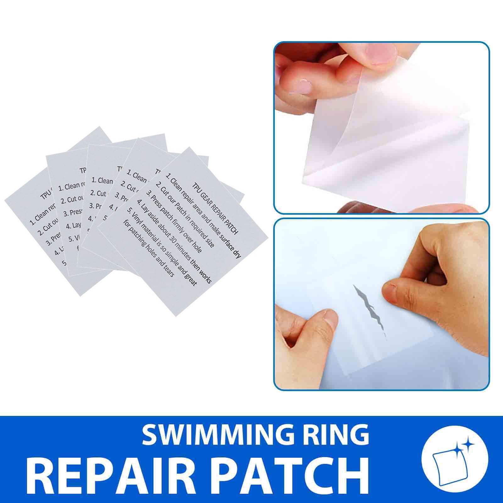 FNYOXU Self Adhesive TPU Pool Patch Repair Kits Pool Patches for Above ...