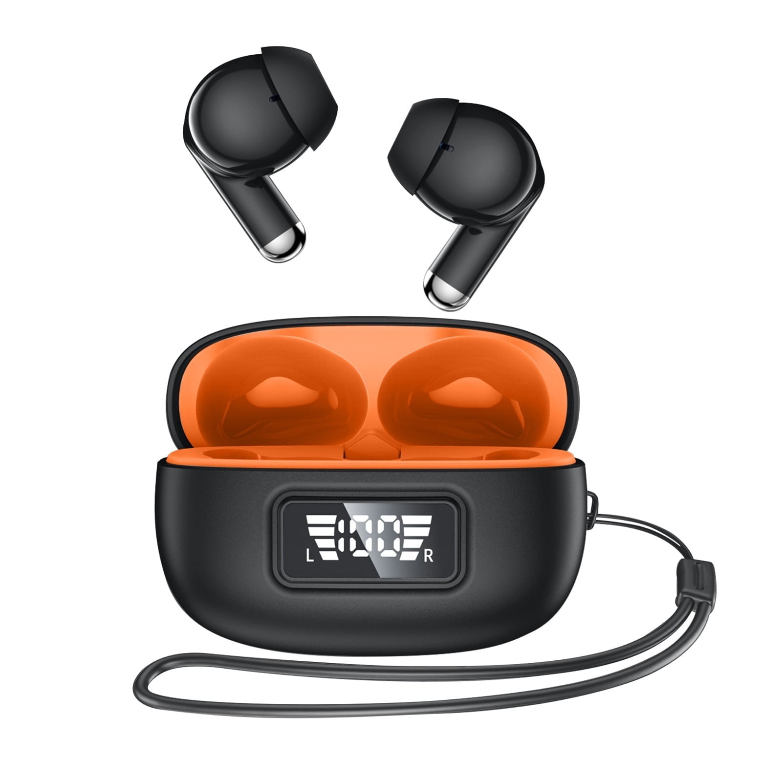 FNYOXU Wireless Earbuds, Bluetooth 5.3, Noise Cancelling, 55H Playtime ...