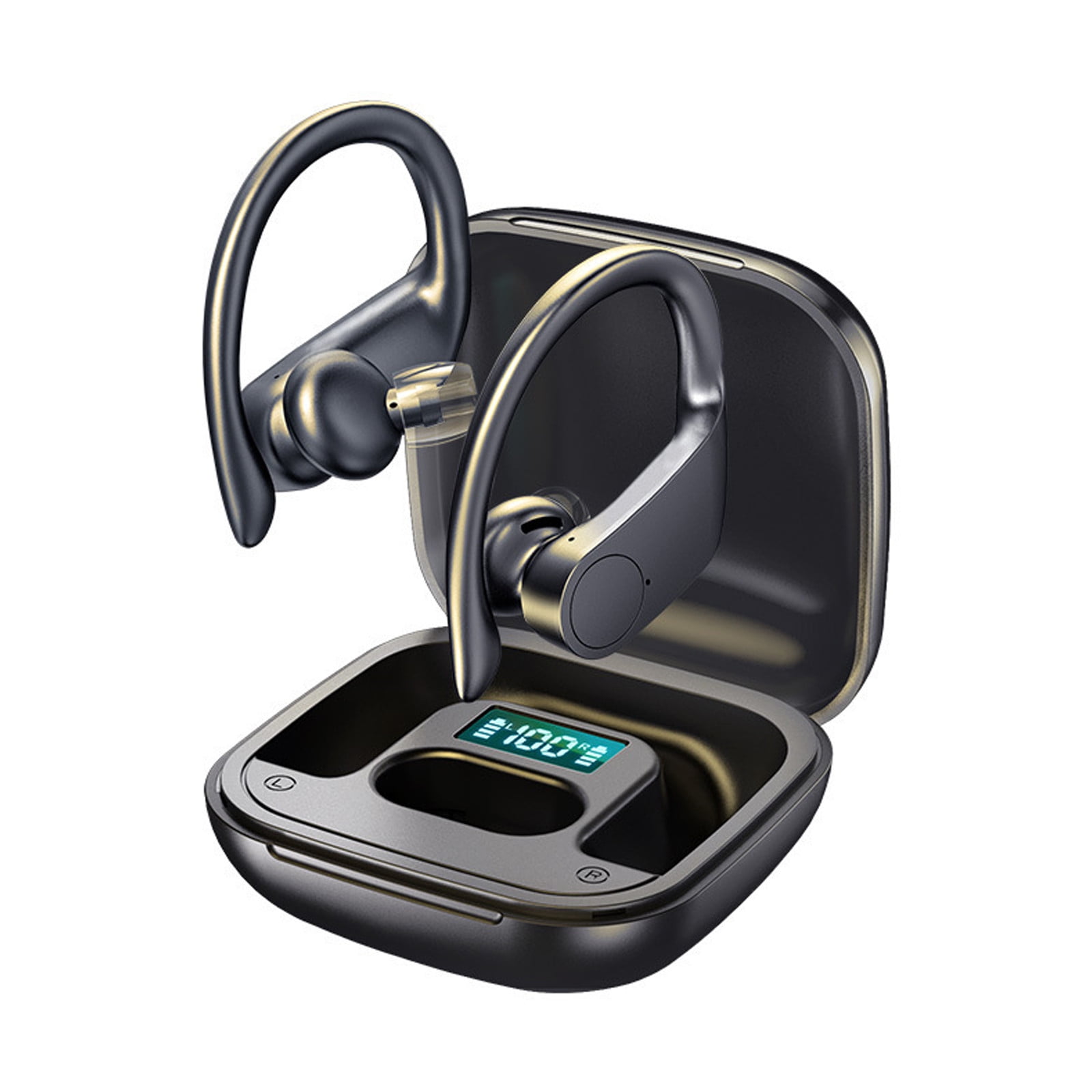 FNYOXU Wireless Earbuds Headset Bluetooth Wireless Headphones with Long ...