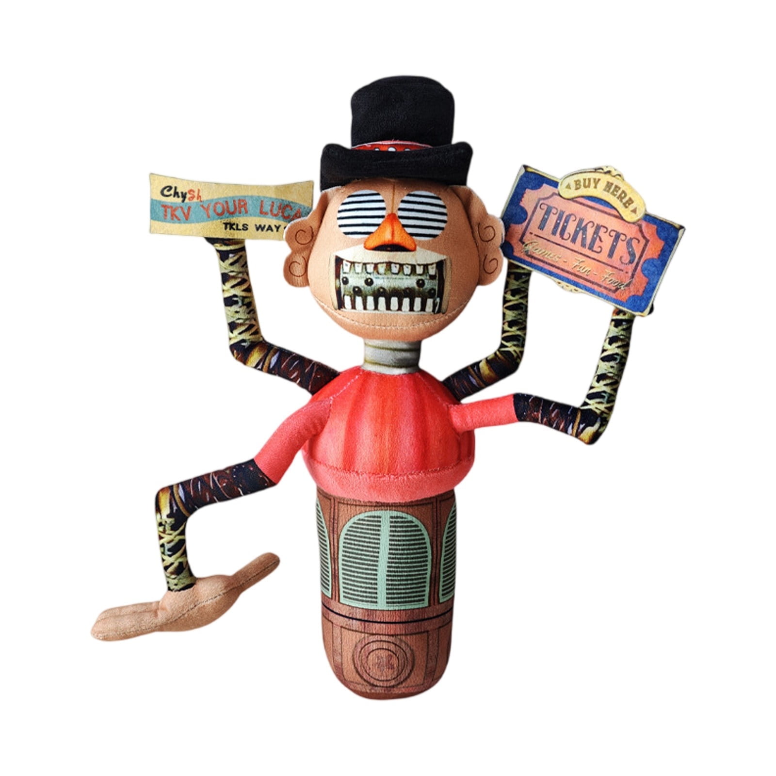 FNaF: SotM Big Top Fnafs Plush Toy, 11" Five Nights at Freddy's: Secret ...