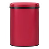 FOA Rena 13 Gallon Stainless Steel Motion Sensor Automatic Trash Can in ...