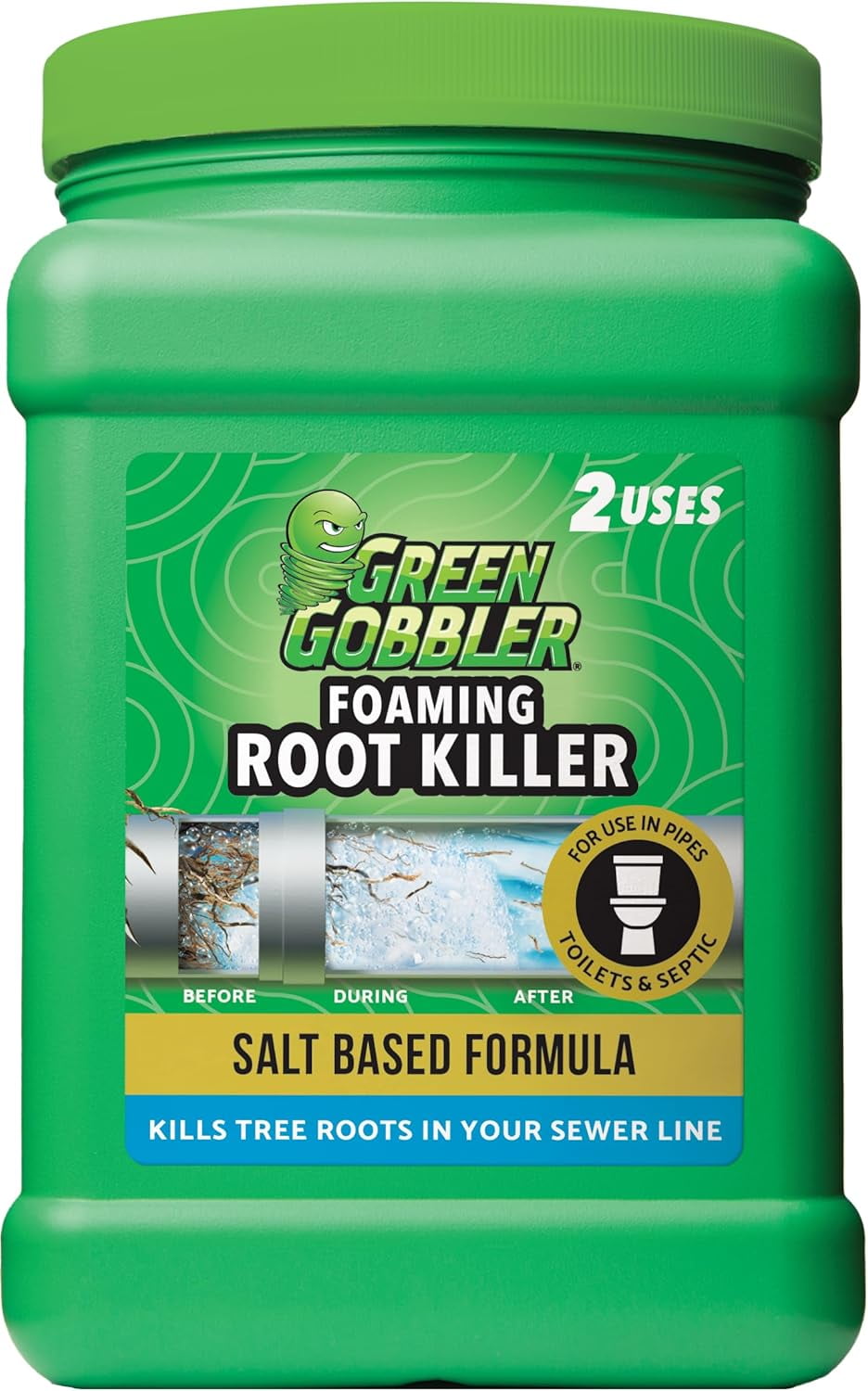 Root Killer | Kills Tree Roots in Pipes & Sewer Lines | Contains No ...
