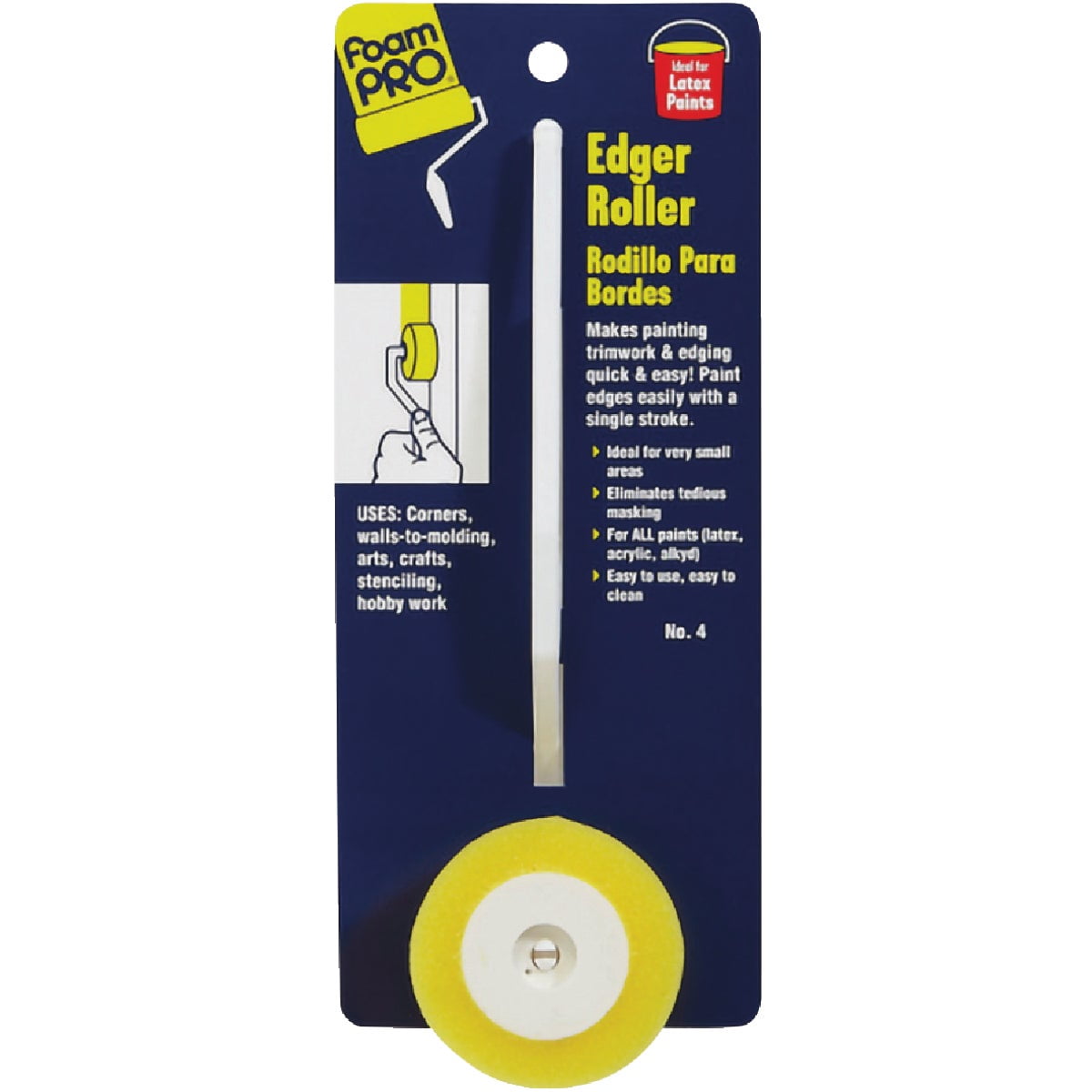 FoamPro Edger Roller 4 - Walmart.com