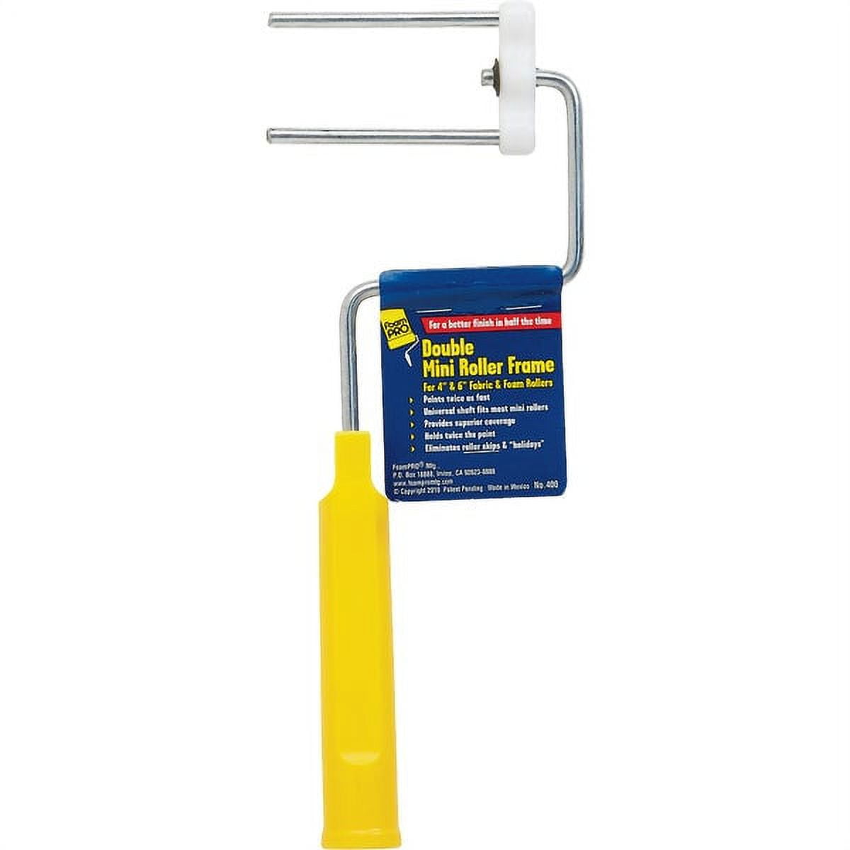 FOAMPRO 400 Roller Frame, 10 in L Roller, Threaded Handle - Walmart.com