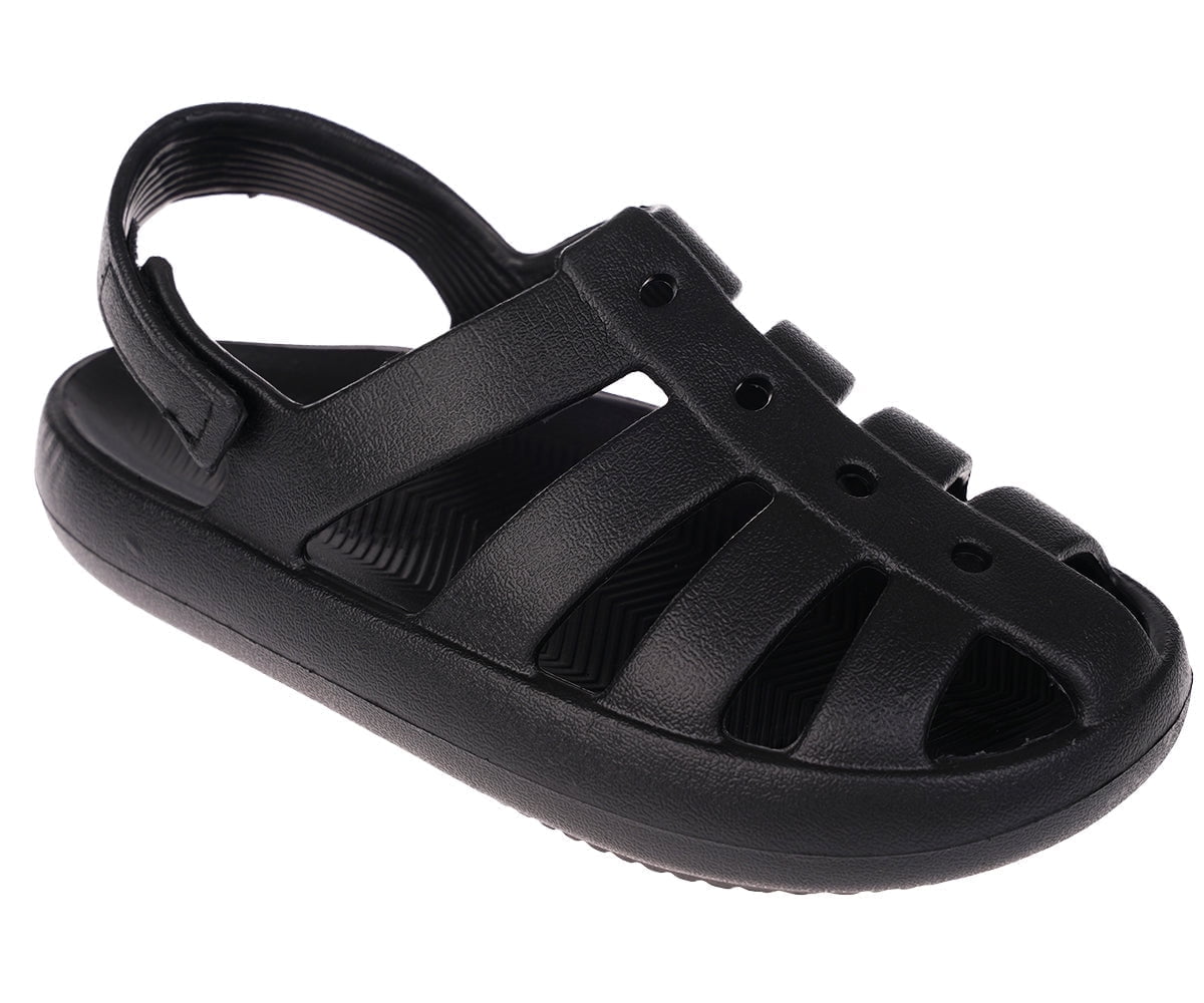 FOAMWALK Girl's EVA Slides Fisherman, Buckle Clogs Kids Cloud Slides ...