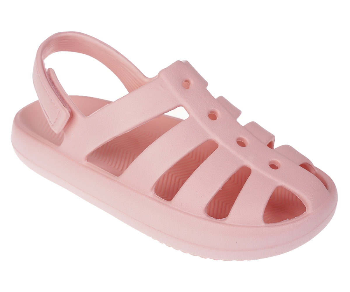 FOAMWALK Girl's EVA Slides Fisherman, Buckle Clogs Kids Cloud Slides ...