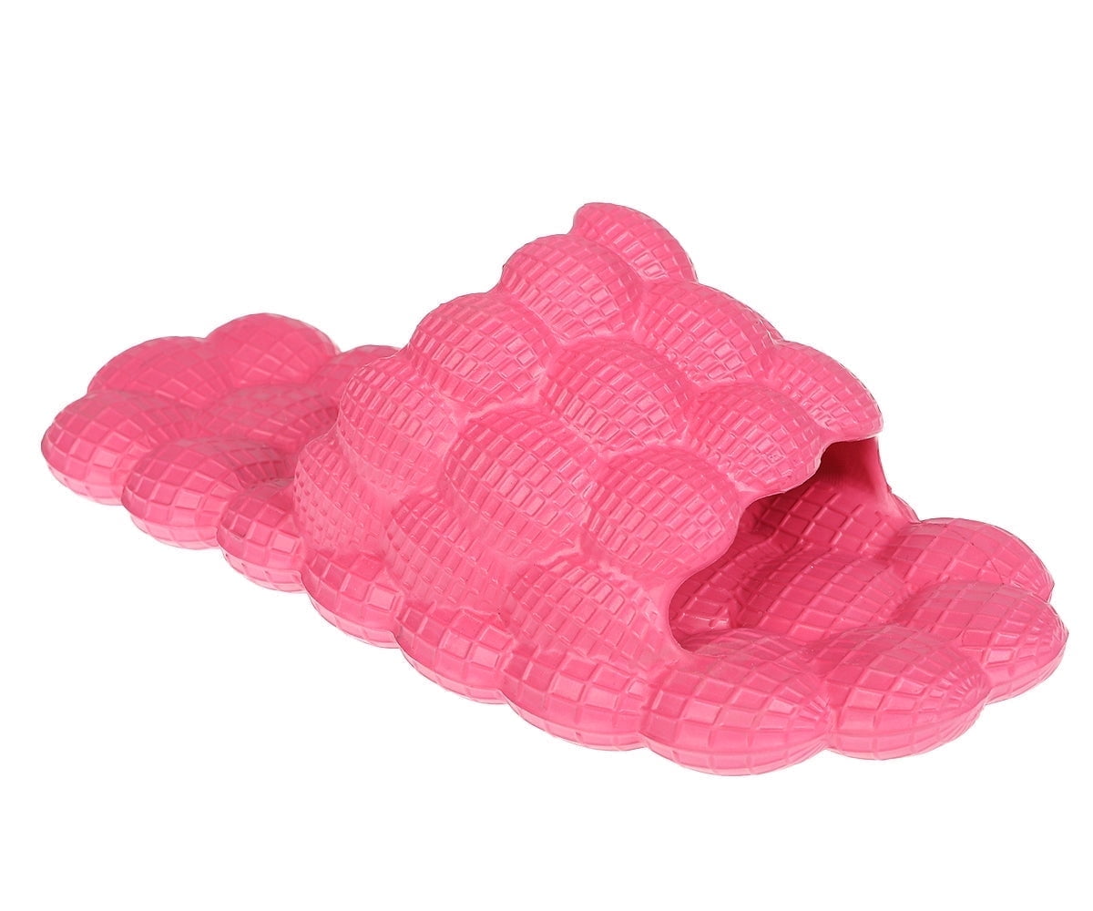 FOAMWALK Women's Bubble EVA Flat Slide Sandals - Walmart.com