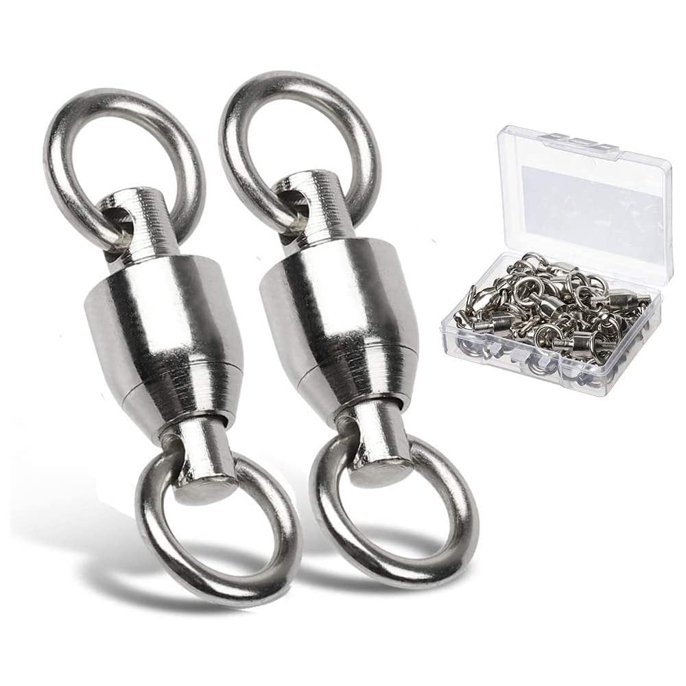 FOAUUH 25 PC Ball Bearing Swivels Connector High Strength Stainless ...