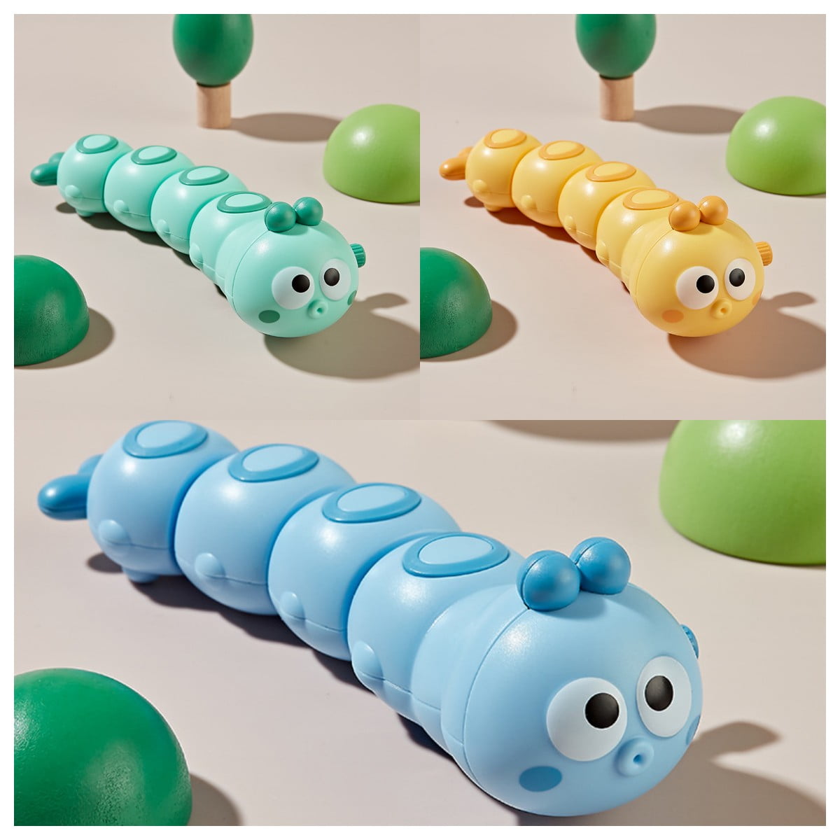 FOAUUH 5.9in Caterpillar Toy Crawling Caterpillar Toy for Kids Birthday ...