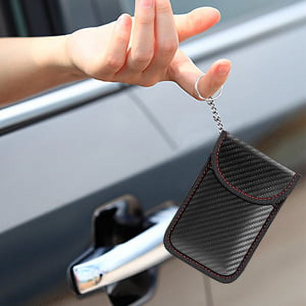FOAUUH Bag for Key Fob(2 Pack), Car RFID Signal Blocking Key Fob ...