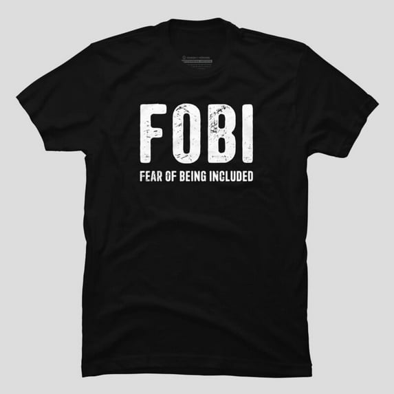 FOBI Funny Bold Meme Slang Expression Graphic Humor H12311 T-Shirt, for ...