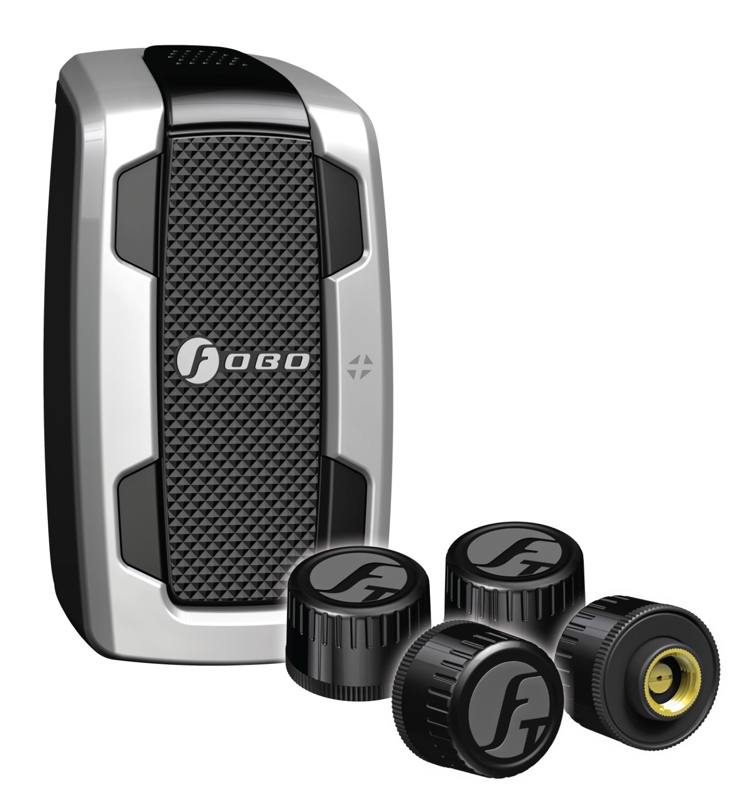 FOBO Tire 2 Bluetooth TPMS Android iOS Spare Tire (Silver) - Walmart.com