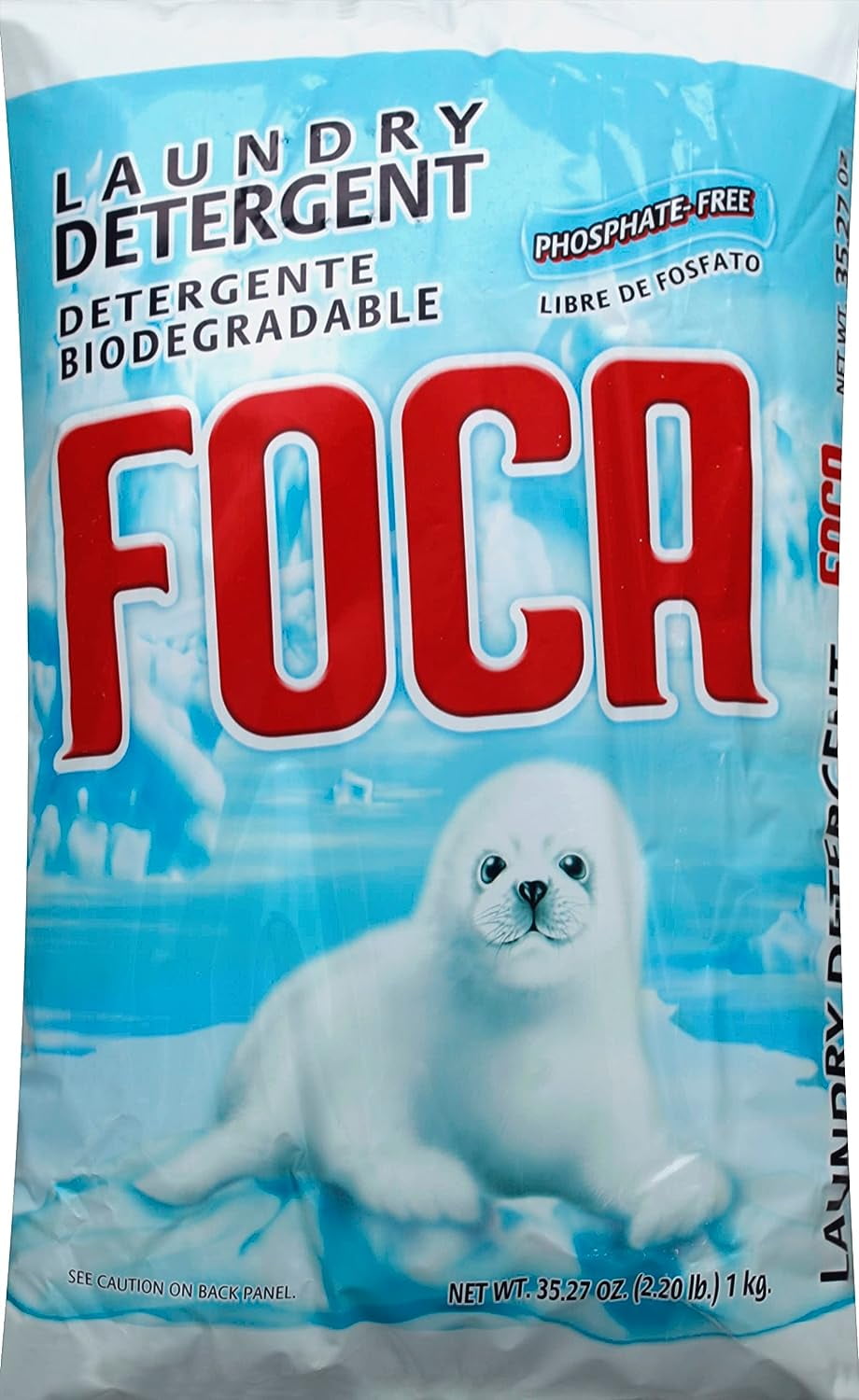 Foca, Laundry Detergent Powder, 35.27 Ounce - Walmart.com