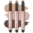 FOCALLURE 3 Pcs Long-Lasting, Crease-Resistant Shimmer & Matte ...