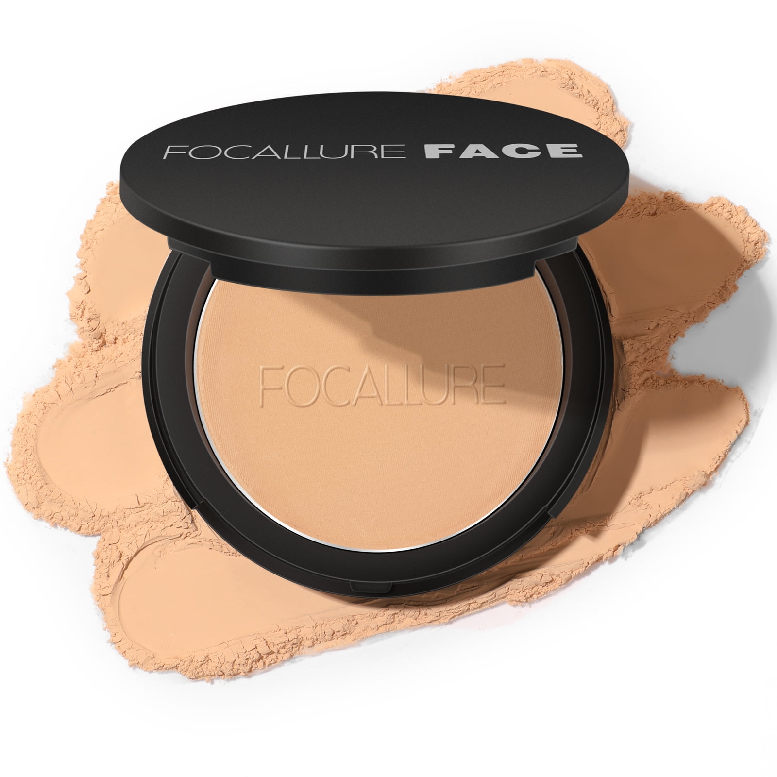 FOCALLURE Flawless Pressed Powder for Face,Long-Lasting Matte Finish ...
