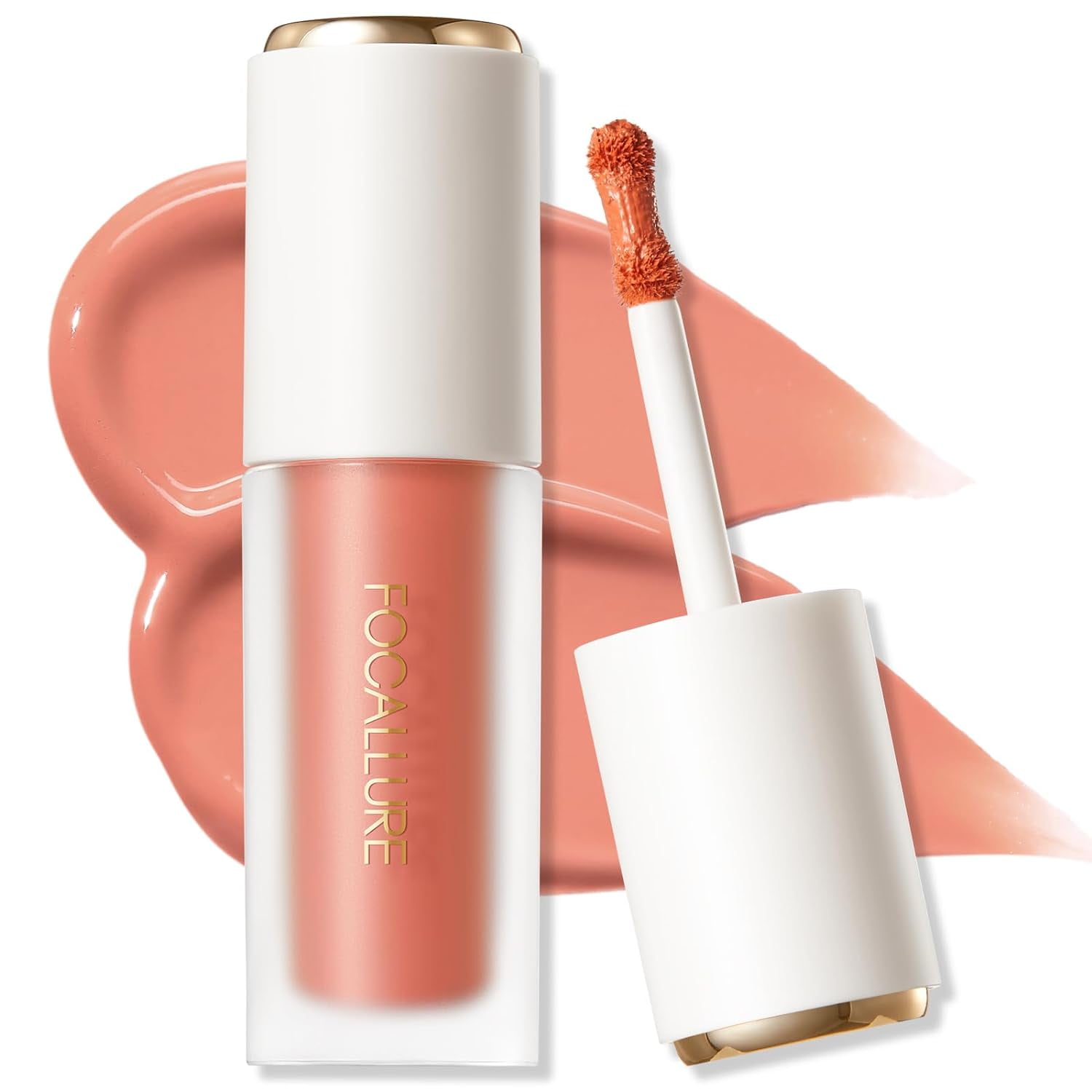 FOCALLURE Silky Cream Liquid Blush, Long Lasting and Lightweight Cheek ...