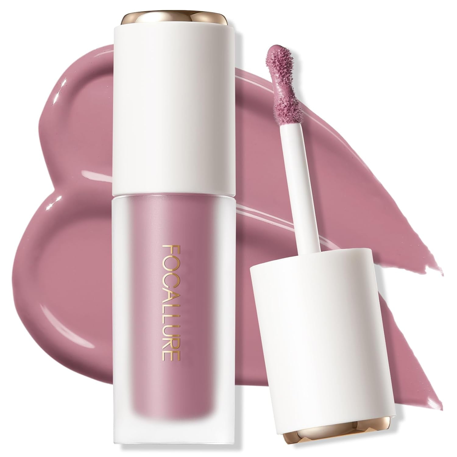 FOCALLURE Silky Cream Liquid BlushLong Lasting and Lightweight Cheek ...