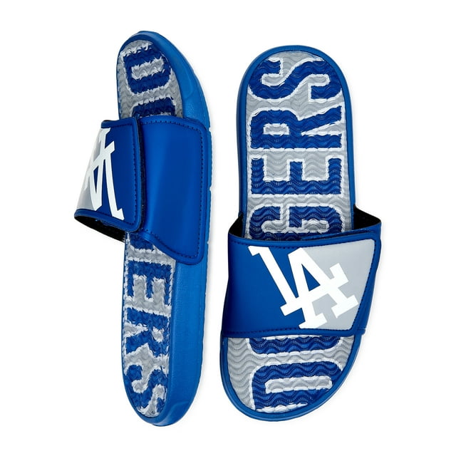 FOCO Los Angeles Dodgers Men’s Gel Slide Sandals - Walmart.com