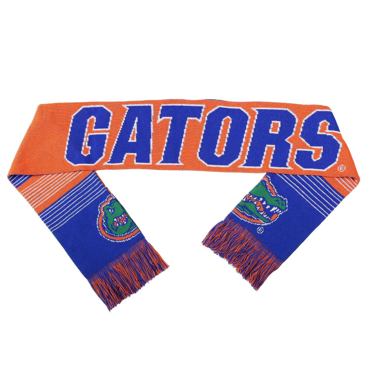 FOCO NCAA Florida Gators Reversible Split Logo Scarf 66" - Walmart.com