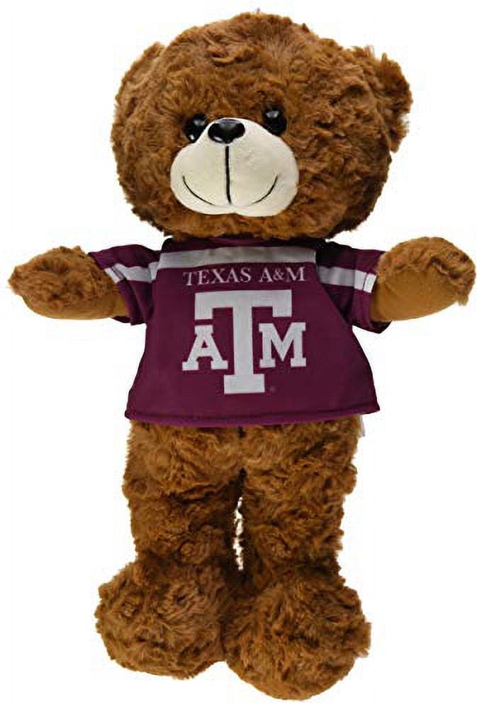 FOCO NCAA Licensed Texas A&M Aggies Large Fuzzy Uniform Bear Edition ...
